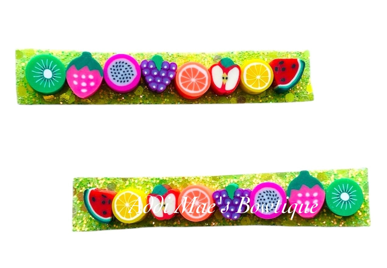 Fruit Alligator Clip Set – Addi Mae's Bowtique